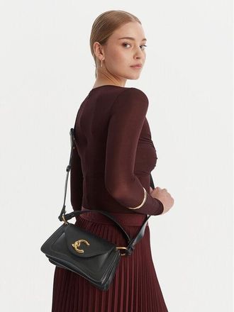 Coccinelle Handtasche SSK Coccinelle C-ME Calf E1 SSK 18 04 01 Schwarz