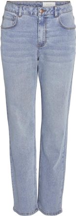 Noisy May Damen Nmalicia Ls Oversize Blazer Curve Noos, Light Blue Denim, 29W / 32L