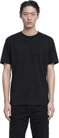 Emporio Armani Micro Eagle Embroidery Jersey T-Shirt