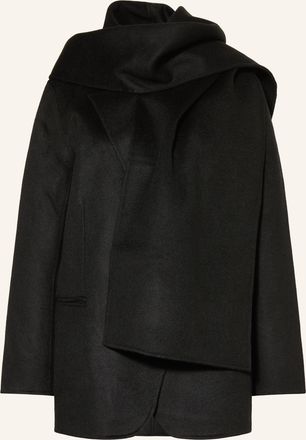 Sandro Sandro Blazer Mit Abnehmbarem Schal schwarz