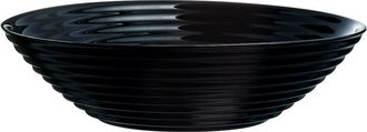 Dajar Schale/Suppenteller Harena Luminarc, Glas, Schwarz, 20 x 20 x 5,3 cm, 00253
