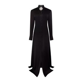 DAVID KOMA Maxikleid - - Dresses - Damen - Schwarzk - M