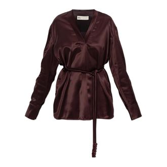 Tory Burch Viskose-Top - - Blouses & Shirts - Damen - Rot - 2XS