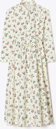 Tory Burch Damen Baumwollhemdkleid