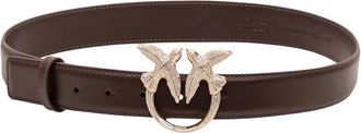 Pinko Low Love Berry Belt - - Accessories - Damen - Braun - S