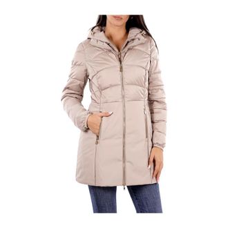 Yes-Zee YES Zee, Femme, Vestes, Beige, Taille: 38 FR Doudoune