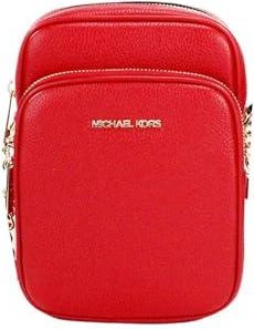 Michael Kors Sac &agrave; bandouli&egrave;re pour femme, rouge vif, Medium