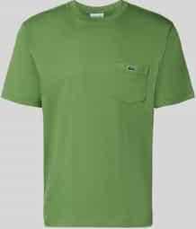 Lacoste Regular Fit T-Shirt aus reiner Baumwolle