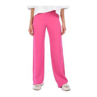 Emporio Armani Femme, Pantalons, Rose, Taille: 48 FR Pantalon Palazzo
