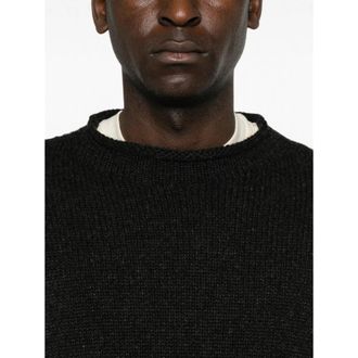 The Row Ribbed Cashmere Knit Sweater - Gray