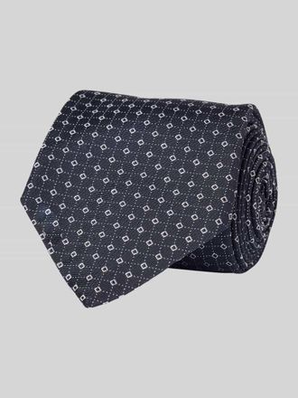 Altea Seidenkrawatte mit Strukturmuster Modell Gange