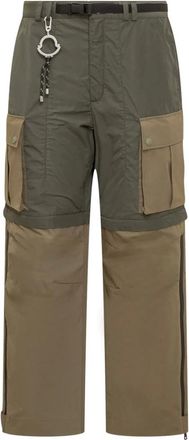Moncler Homme, Pantalons, Vert, Taille: L Cargo Pantalons