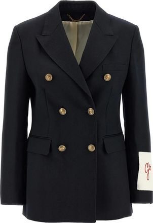 Golden Goose Femme, Vestes, Bleu, Taille: 42 FR Formal Blazers