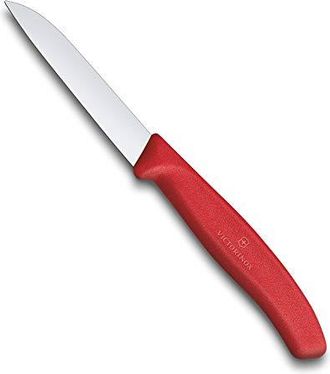 Victorinox by Swiss Army 6.7401 Couteau dOffice Lame Droite, Acier Inoxydable, Rouge, 30 x 5 x 5 cm