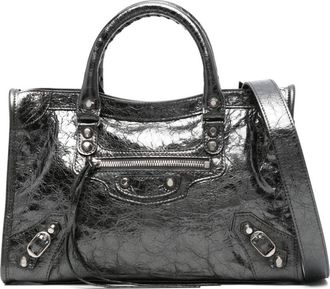 Balenciaga Kleine Le City Handtasche - Grau