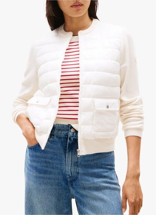 Tommy Hilfiger Doudoune ultral&eacute;g&egrave;re &agrave; manches en tricot