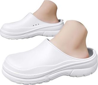 Generic Sandales &agrave; semelle compens&eacute;e pour femme - L&eacute;g&egrave;res et respirantes - Sandales &agrave; enfiler - Chaussons confortables - Unisexe - Chaussures de bain - Chauss