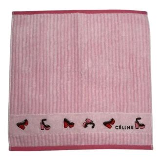 Celine Pre-owned Cotton Scarf - - Pre-owned - Damen - Rosa - ONE SIZE