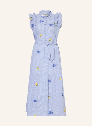 Lollys Laundry Lollys Laundry Kleid Harrietll Mit R&uuml;schen blau