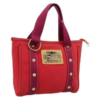Louis Vuitton Sac cabas vintage doccasion - Femme - Pre-owned - Rouge - Taille: ONE Size