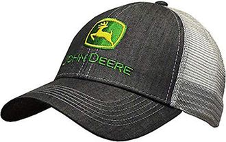 John Deere Dark Denim Style Mesh Back Hat