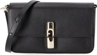 Furla Femme, Sacs, Noir, Taille: ONE Size Iride S Crossbody Bag