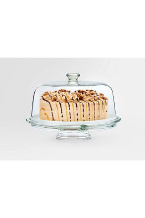 CREATABLE Tortenglocke Servierbutler, Glas, rund, 21 cm, Backen, Kuchentransportboxen