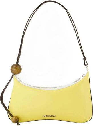 Jacquemus Hobo Bags - Le Grand Bisou Perle Shoulder Bag - Leather - Yell - Gr. unisize - in Gelb - f&uuml;r Damen