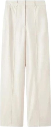 Joseph Femme, Pantalons, Beige, Taille: 42 FR Jnane Cotton Linen Pantalons