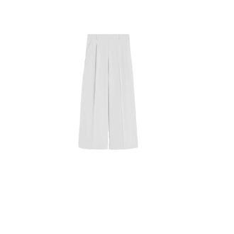 Max Mara Damen, Hosen, Wei&szlig;, LGr&ouml;&szlig;e