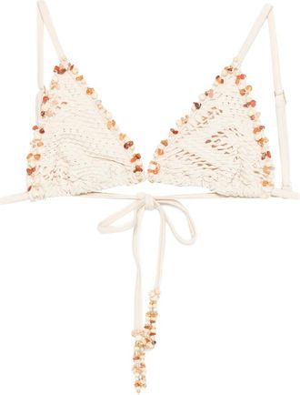 PatBo Beaded Bikini Top