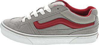 Vans Herren Caldrone Sneaker, Suede Mesh Charcoal Red, 40.5 EU