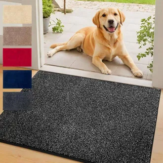 Floordirekt Tapis dentr&eacute;e absorbant Nasa Bleu fonc&eacute; 120 x 180 cm