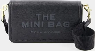 Marc Jacobs Sac &Agrave; Bandouli&egrave;re The Mini Crossbody - Marc Jacobs - Cuir - Noir