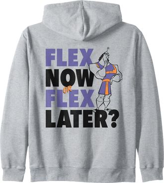 Disney The Emperors New Groove Kronk Flex Now or Flex Later Kapuzenjacke