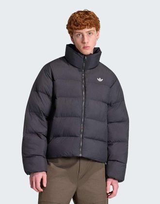 adidas Originals veste &agrave; col montant noire