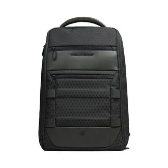 Piquadro Modularer Reiserucksack f&uuml;r Laptop und iPad- sto&szlig;fest ausgepolstert und RFID-gesch&uuml;tzt - - Bags - Herren - Gr&uuml;n - ONE SIZE