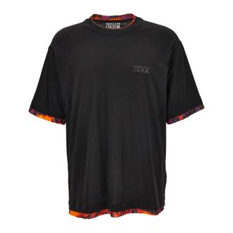 Versace Jeans Couture T-Shirts und Poloshirts - - Tops - Herren - Schwarzk - XL