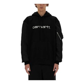 Junya Watanabe Felpa - - Sweatshirts & Hoodies - Herren - Schwarzk - M