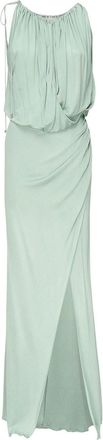 Blumarine Maxi Robe - Vert