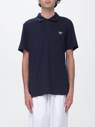 Emporio Armani Polo Homme couleur Bleu
