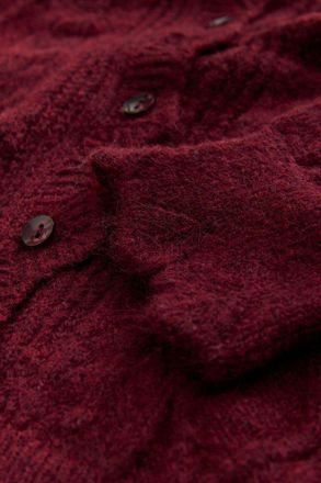 Laura Ashley Strickjacke Laura Ashley Strickjacke mit Pointelle (1-tlg)