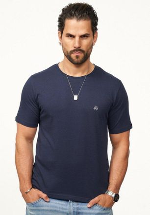 Jack & Jones T-Shirt INFINITY JXJ TEE CREW NECK MIT RUNDHALSAUSSCHNITT Kurzarm Shirt aus 100% Baumwolle mit Logo Details für Herren