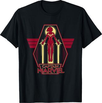 MARVEL Captain Marvel Airborne Carol Danvers T-Shirt T-Shirt