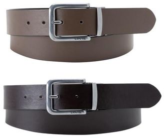 Levi's Reversible Classic Belt, Dark Brown, 100 Mens