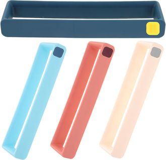 Hemobllo 4 St&uuml;ck Wand Schuhregal aus Verschlei&szlig;festem Pp Klebstofffrei Hoher Tragf&auml;higkeit Hausschuh Organizer f&uuml;r Badezimmer T&uuml;r und Wohnzimmer