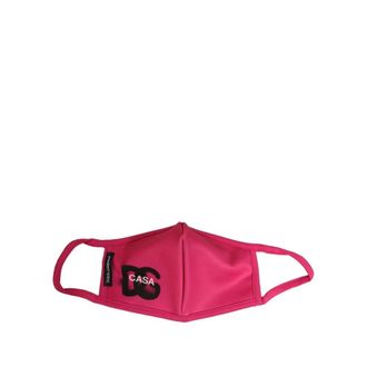 Dolce & Gabbana Logo Print Gesichtsmaske - - Accessories - Herren - Rosa - ONE SIZE