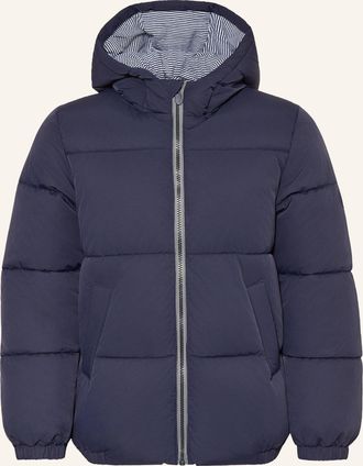 Petit Bateau Petit Bateau Steppjacke blau