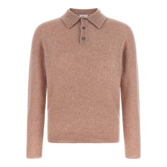 Roberto Collina Polo en cachemire et soie - Homme - Pulls - Rose - Taille: M