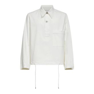 STUDIO NICHOLSON Homme, Vestes, Blanc, Taille: S Stowe Shirt